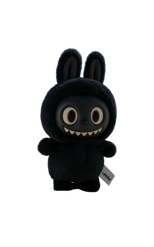 High Quality Black Coal Ball Labubu (Black Nose) African Version – 17cm ...