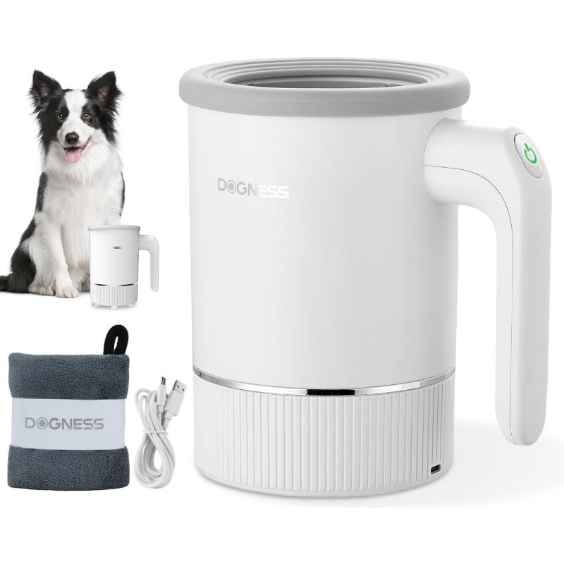 DOGNESS Automatic Pet Paw Cleaner and Massager Plus – Total Tec