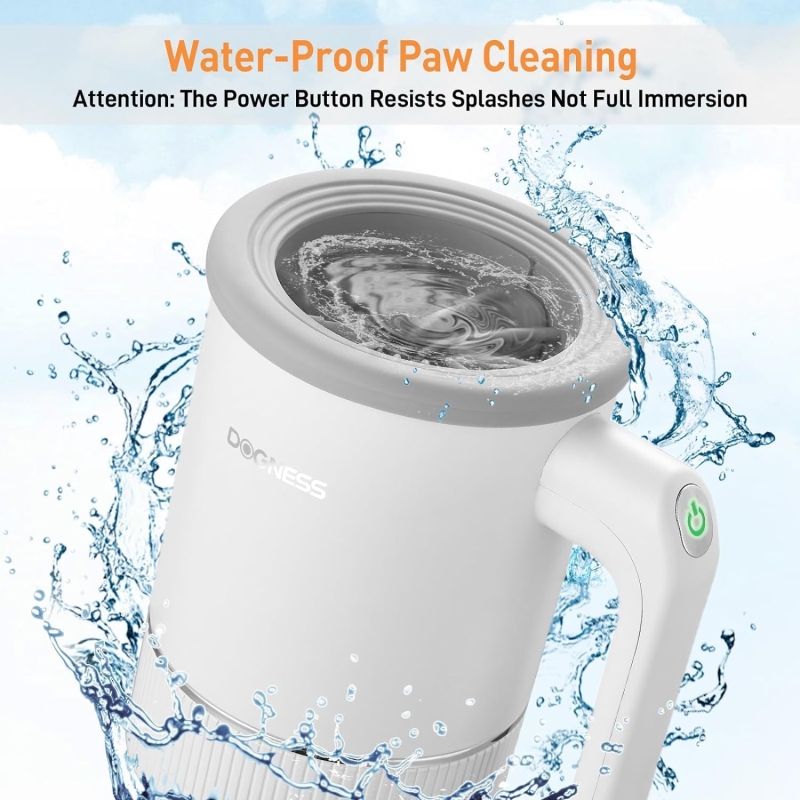 DOGNESS Automatic Pet Paw Cleaner and Massager Plus – Total Tec